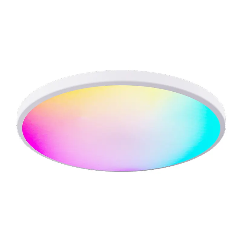 smart Tuya led ceiling light round rgb smart home lighting CCT dimming ...